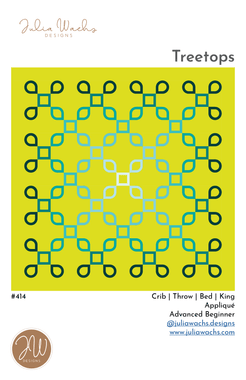 Treetops Quilt Pattern - Digital Download – Julia Wachs Designs